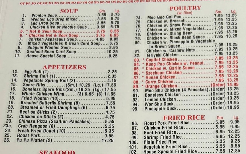 Chinese Food Levittown Pa