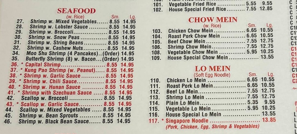 Chinese Food Levittown Pa