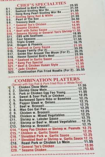 Hong Kong Pearl Menu – Authentic Chinese Food & Dim Sum in Levittown, PA